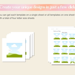CANVA Planner Divider Tabs,editable Folder Tabs,make Your Own CANVA ...