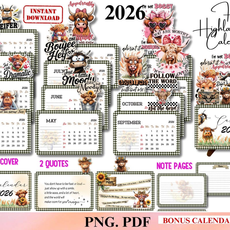 Cows for Desk - Etsy