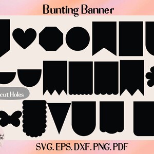 Bunting Banner Template,banner Flag Template,blank Banner Flag Template ...
