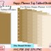 Skinny Happy Planner Disc Bound Divider Template,binder Dividers Cut ...