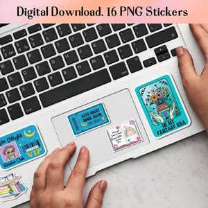 Printable Library Book Checkout Due PNG Stickers,book Lover Reader ...