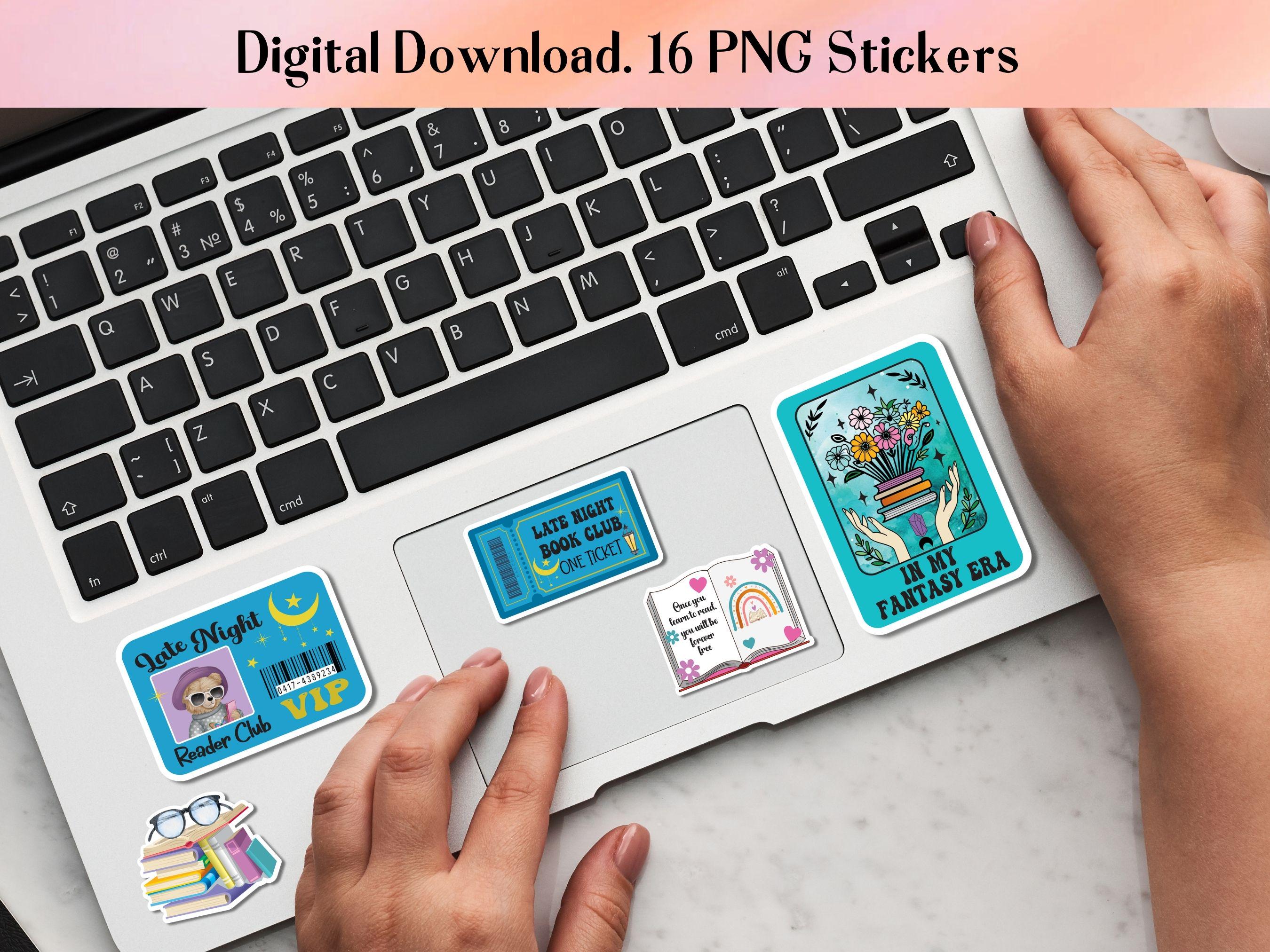 Printable Library Book Checkout Due PNG Stickers,book Lover Reader ...