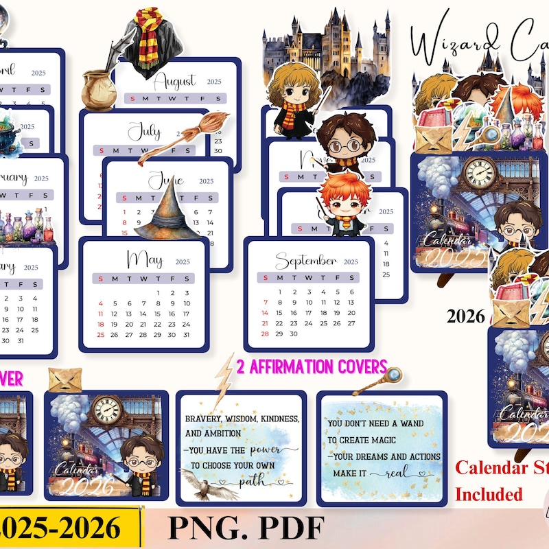 2026 Witch Desk Calendar - Etsy UK