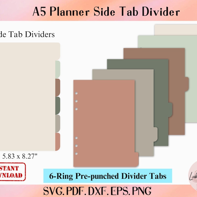 A5 Ring Binder File - Etsy