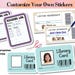 Printable Library Book Checkout Due PNG Stickers,book Lover Reader ...