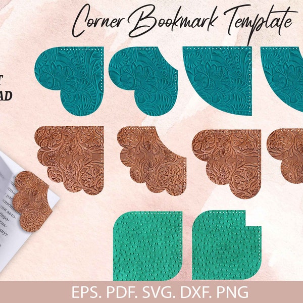 Corner Bookmark - Etsy