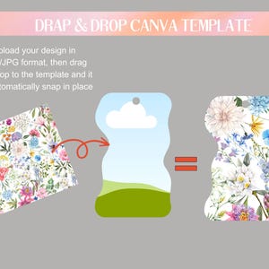 Editable Gift Tag Canva Frames, Hang Tags Canva Frames, Gift Label ...