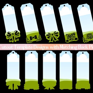 Canva Frames Bookmark Bundle,make Your Own CANVA Bookmark Template ...
