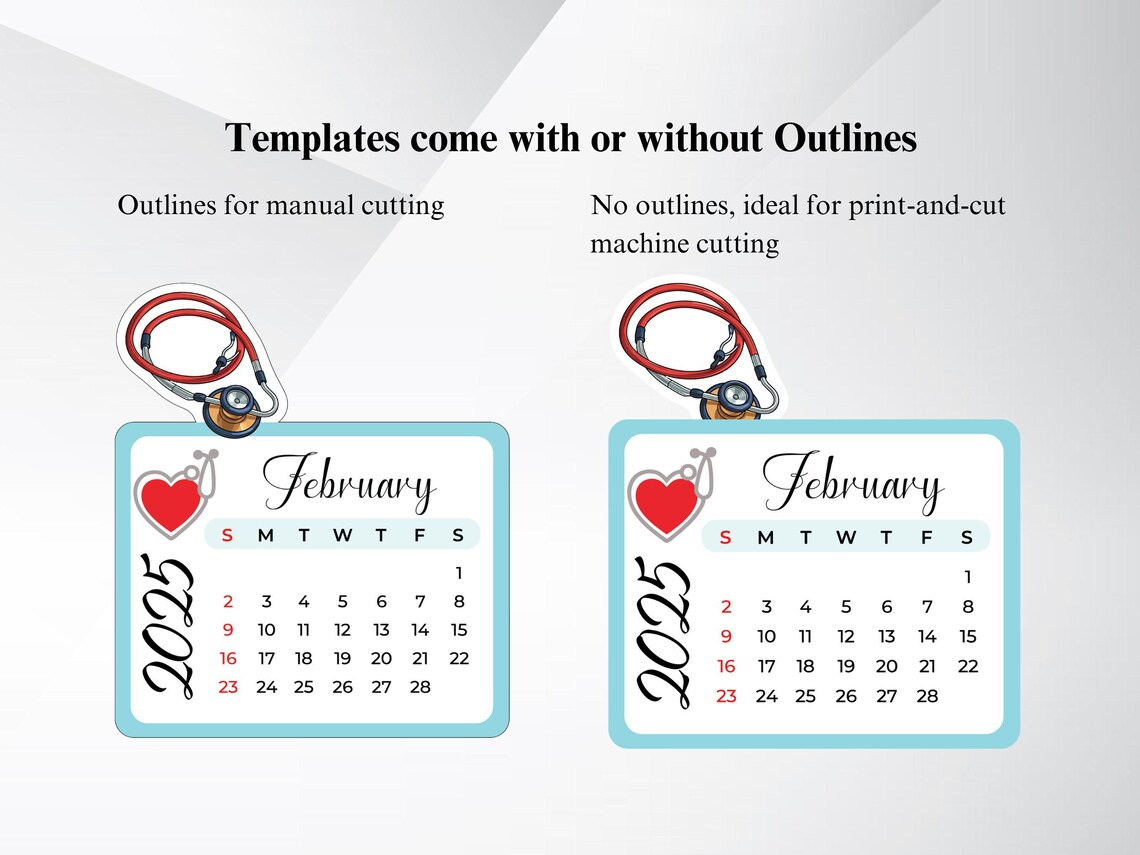 2025-2026 Desk Calendar, Doctor Calendar, Hospital Calendar, Medical ...
