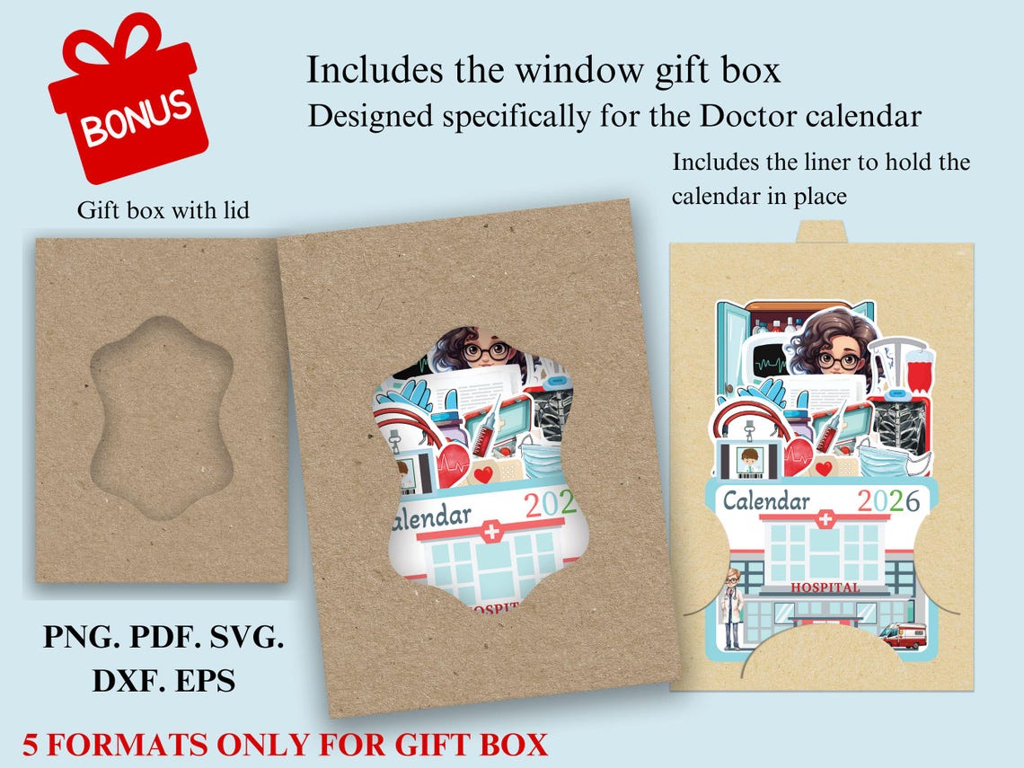 2025-2026 Desk Calendar, Doctor Calendar, Hospital Calendar, Medical ...