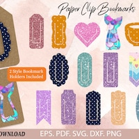 Paperclip Bookmark - Etsy