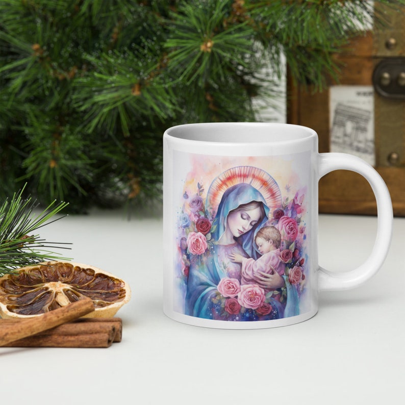 Morning Consecration to Mary Coffee Mug - Catholic Gift - Etsy