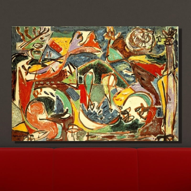 Jackson Pollock - Etsy