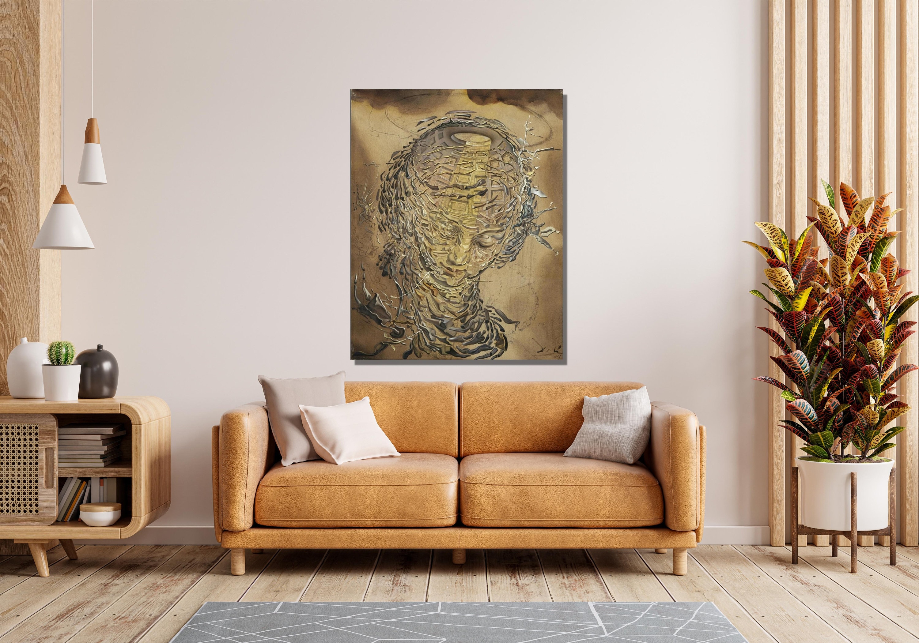 Salvador Dali Raphaelesque Head Exploding, Surrealism Art, Salvador ...