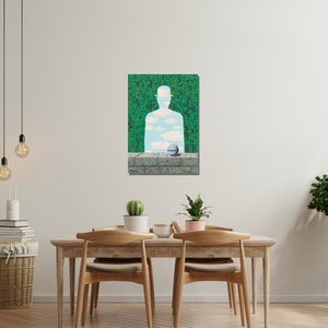 René Magritte Canvas Wall Art, the Beautiful Walk by Rene Magritte ...