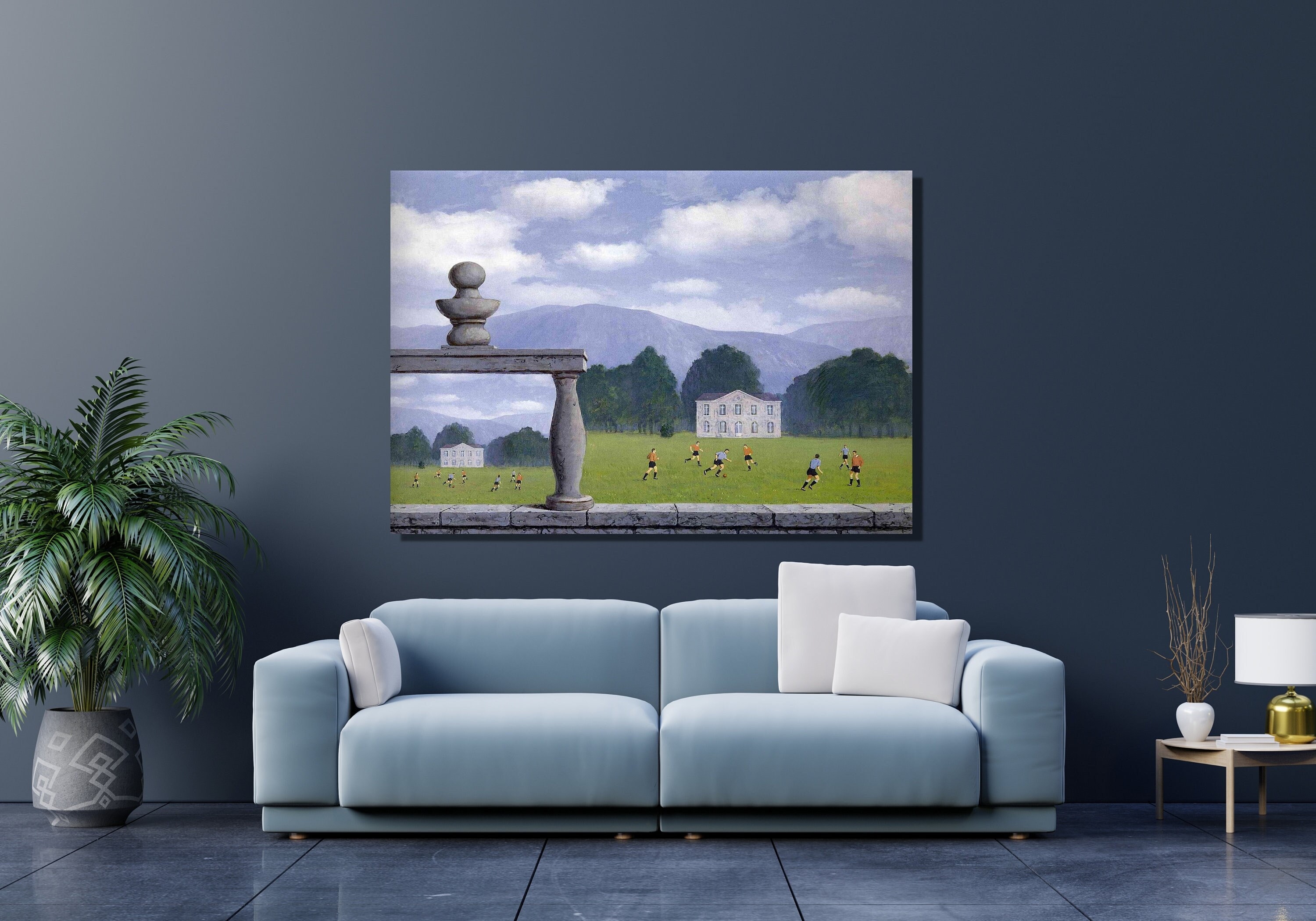 René Magritte Wall Art, Representation by René Magritte Art Print ...
