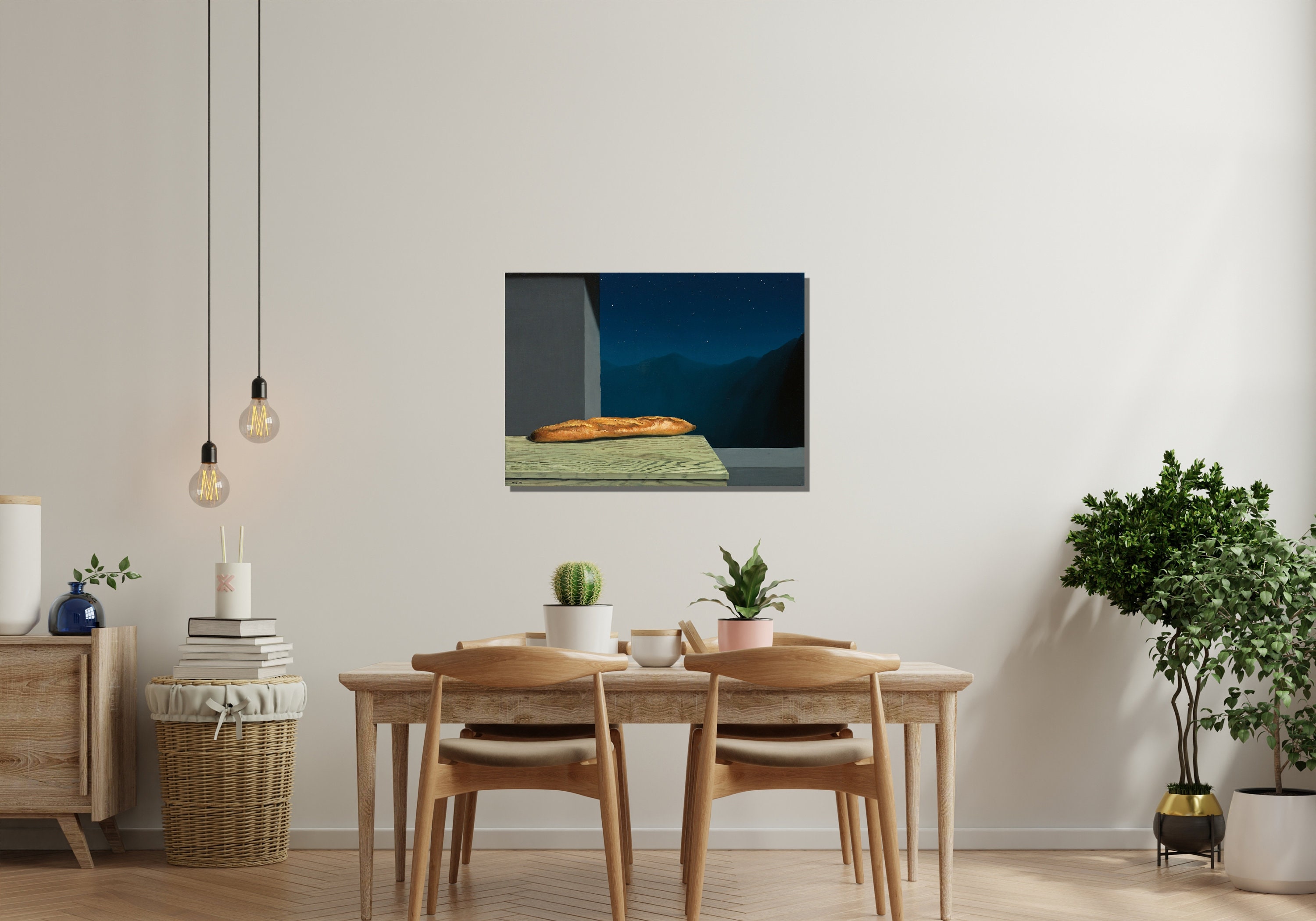 The Future by Rene Magritte ,rené Magritte Canvas Wall Art, Abstract ...