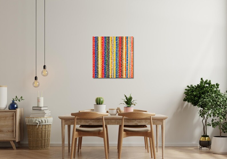 Alma Thomas Abstract Art Canvas Print: Breeze Rustling Through Fall ...