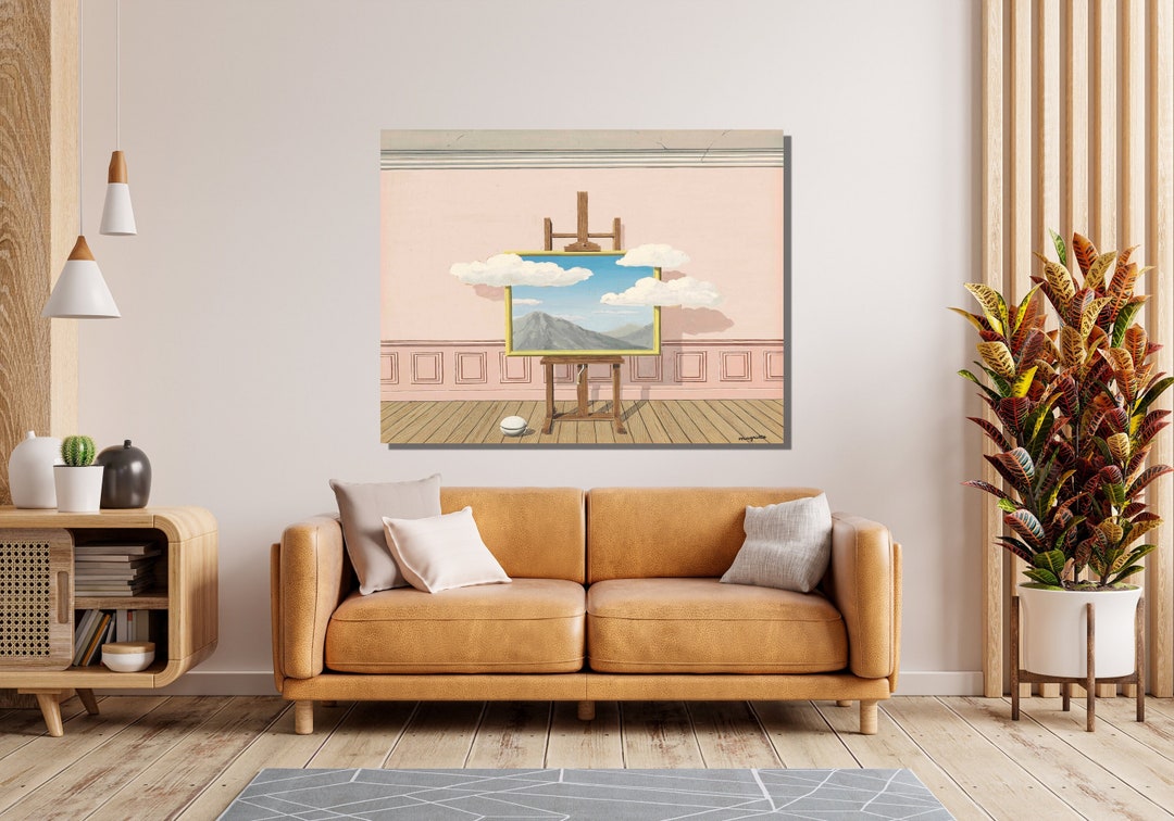 René Magritte 'the Revenge' Canvas Print: Abstract Surrealist Wall Art ...