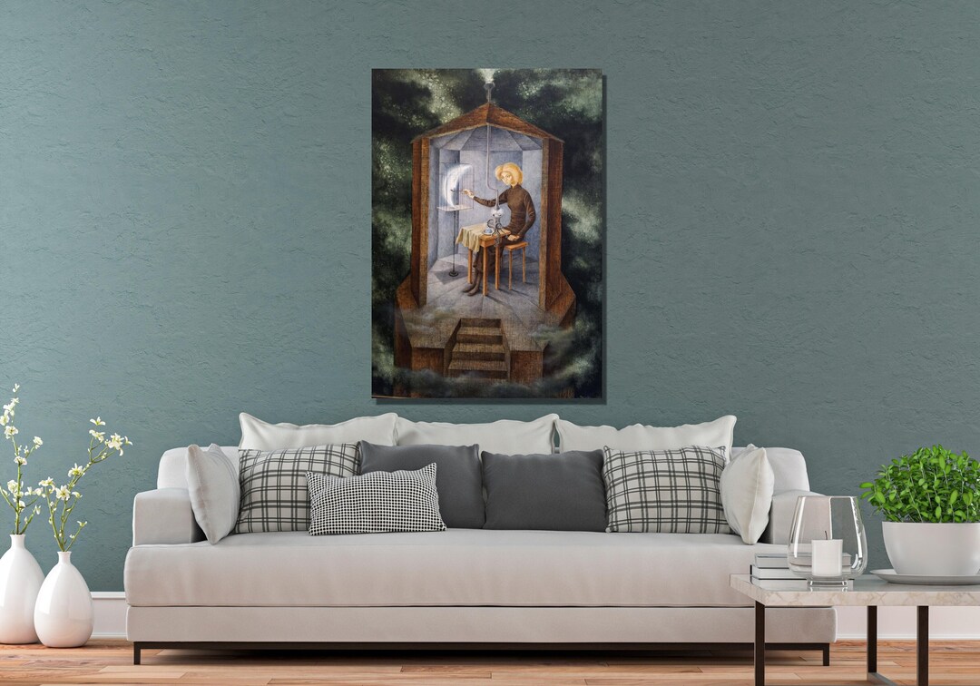 Remedios Varo Canvas Wall Art, Remedios Varo Celestial Pabulum Print ...