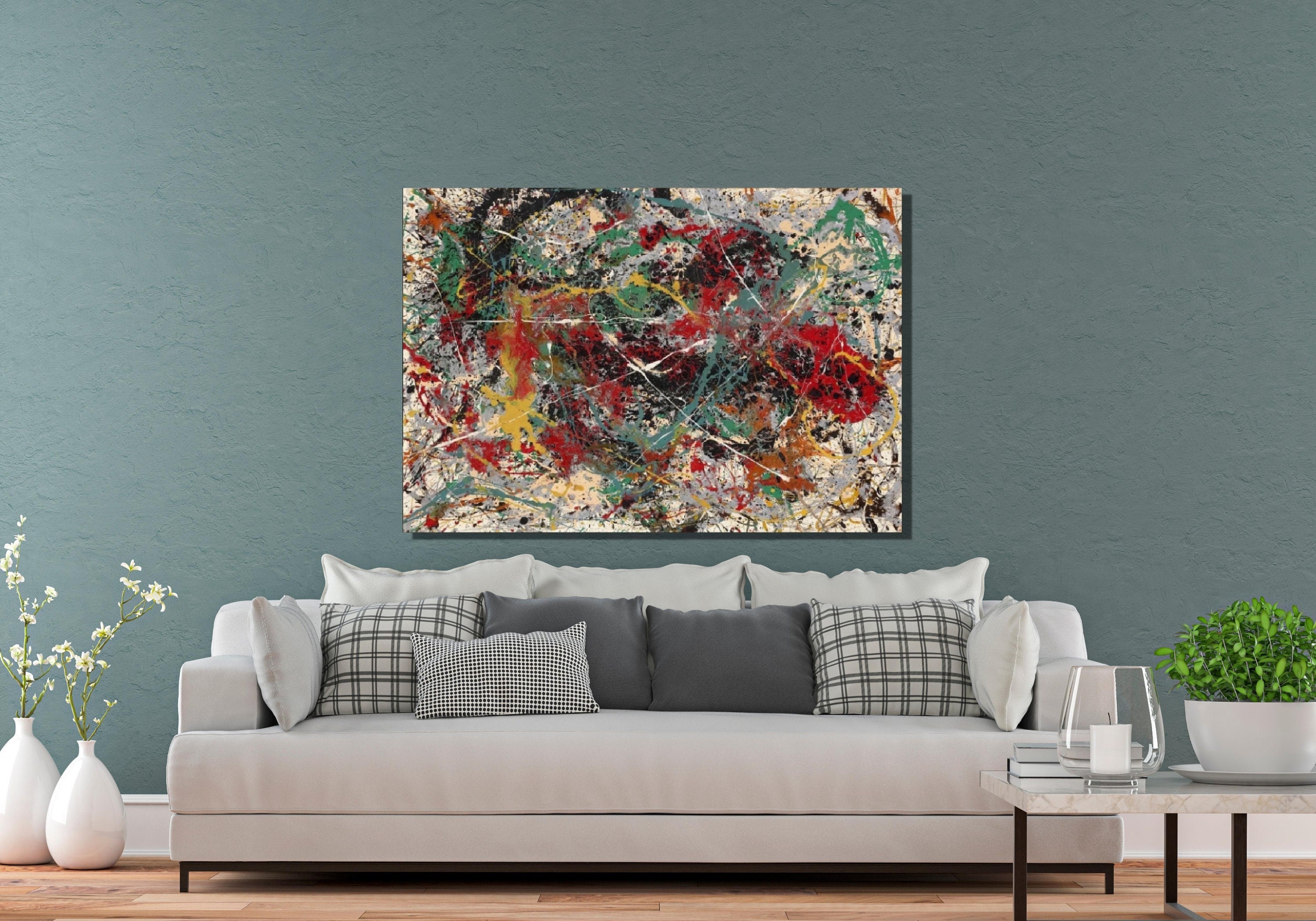 Jackson Pollock Canvas Wall Art, Jackson Pollock No.31 1949 Art Print ...