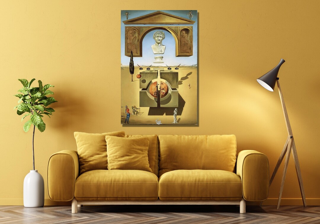 Salvador Dali Canvas Wall Art, Dematerialization Near the Nose of Nero ...
