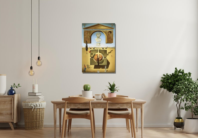 Salvador Dali Canvas Wall Art, Dematerialization Near the Nose of Nero ...