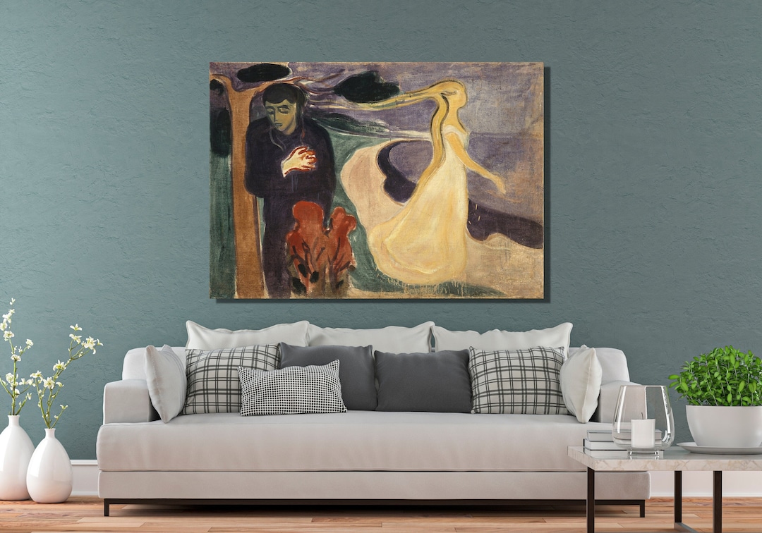 Edvard Munch Canvas Wall Art, Separation by Edvard Munch Print ...