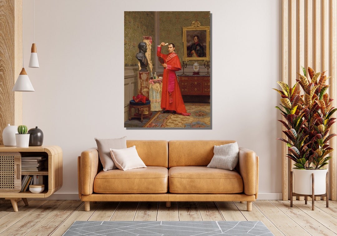 The Comparison by Jehan Georges Vibert, Jehan Georges Vibert Canvas ...