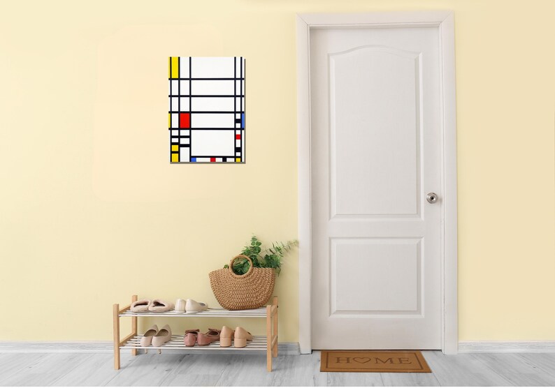 Trafalgar Square Piet Mondrian Modern Art , Reproduction Print ...
