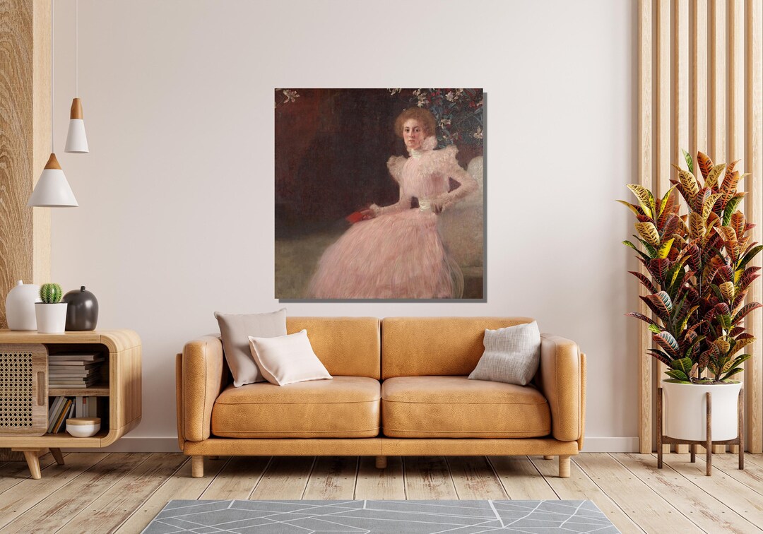 Gustav Klimt Sonya Knips Art Print, Gustav Klimt Canvas Wall Art ...
