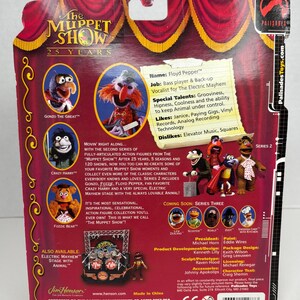 Muppets Jim Henson Muppet Show Floyd Pepper Action Figure 2002 ...