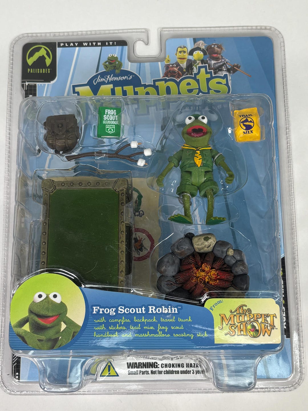 Frog SCOUT ROBIN Action Figure Series 7 Muppet Show Palisades Muppets ...
