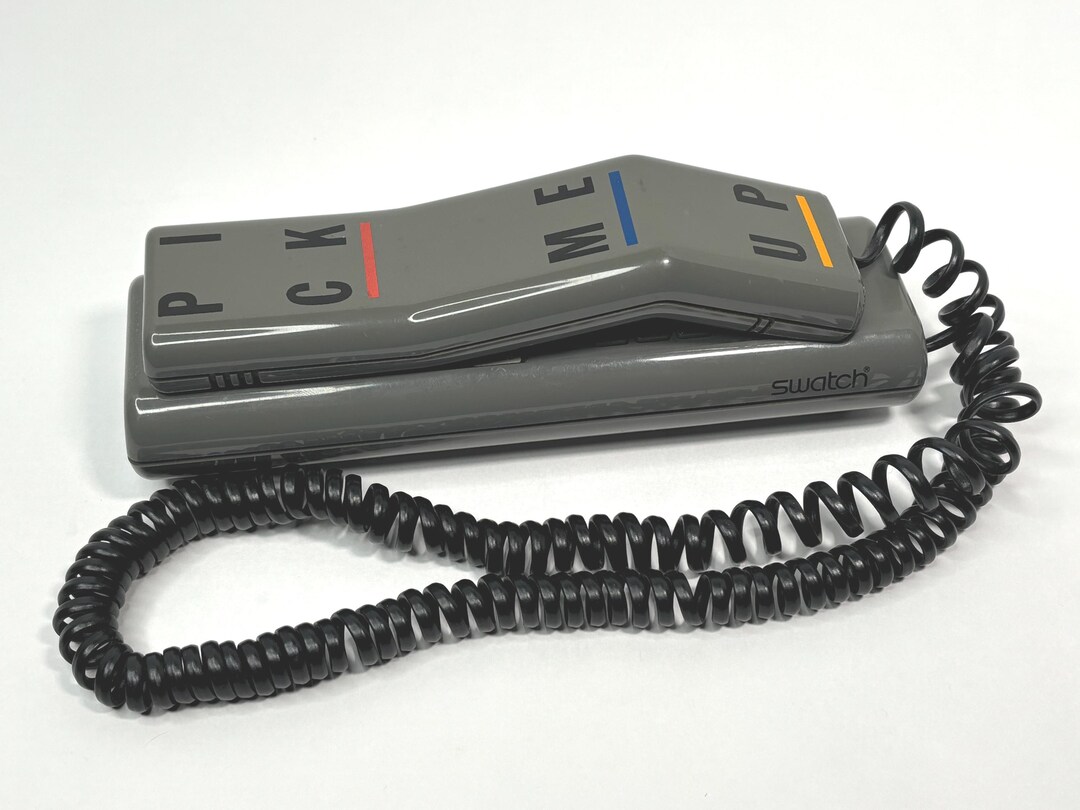 Vintage Swatch Phone Twin Deluxe - Gray 80s Collectible (for Parts ...