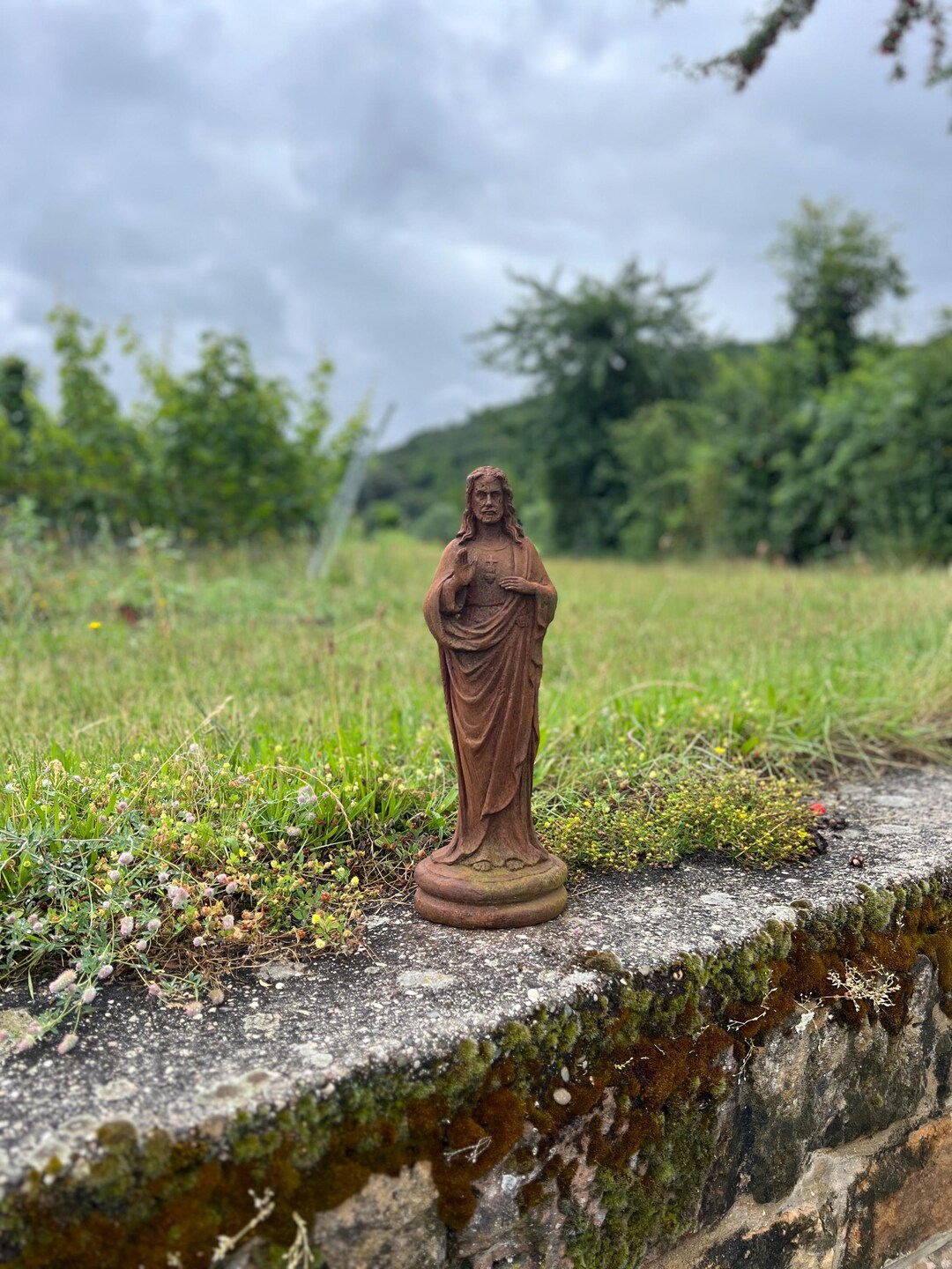 Jesus, Son of God, Cast Iron Jesus, Christ, Salvator, Messiah, Garden ...