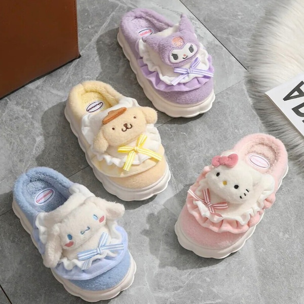 Character Slippers - Etsy
