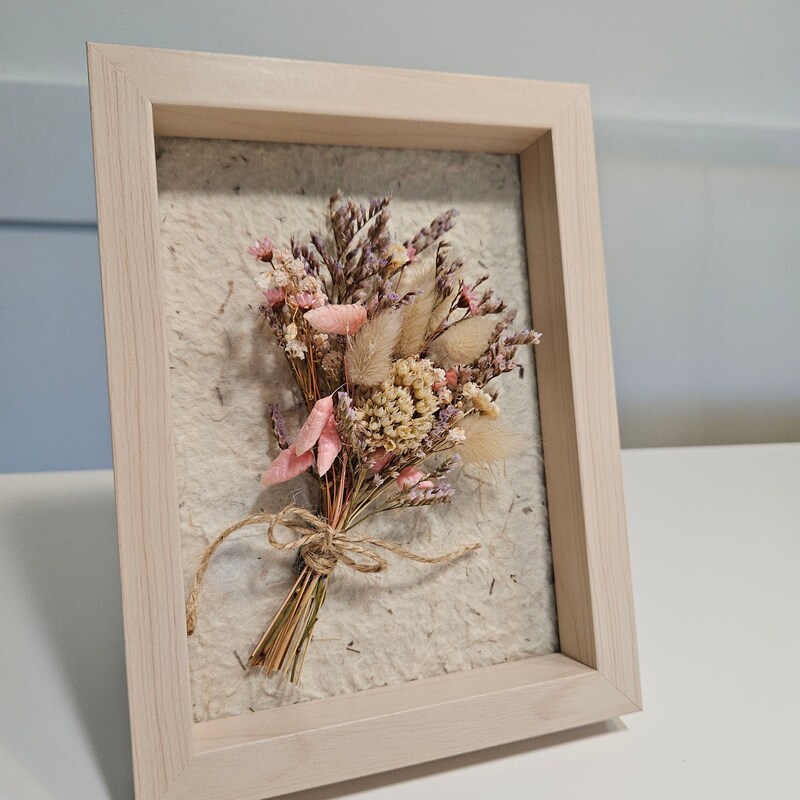 Framed Dried Flowers - Etsy