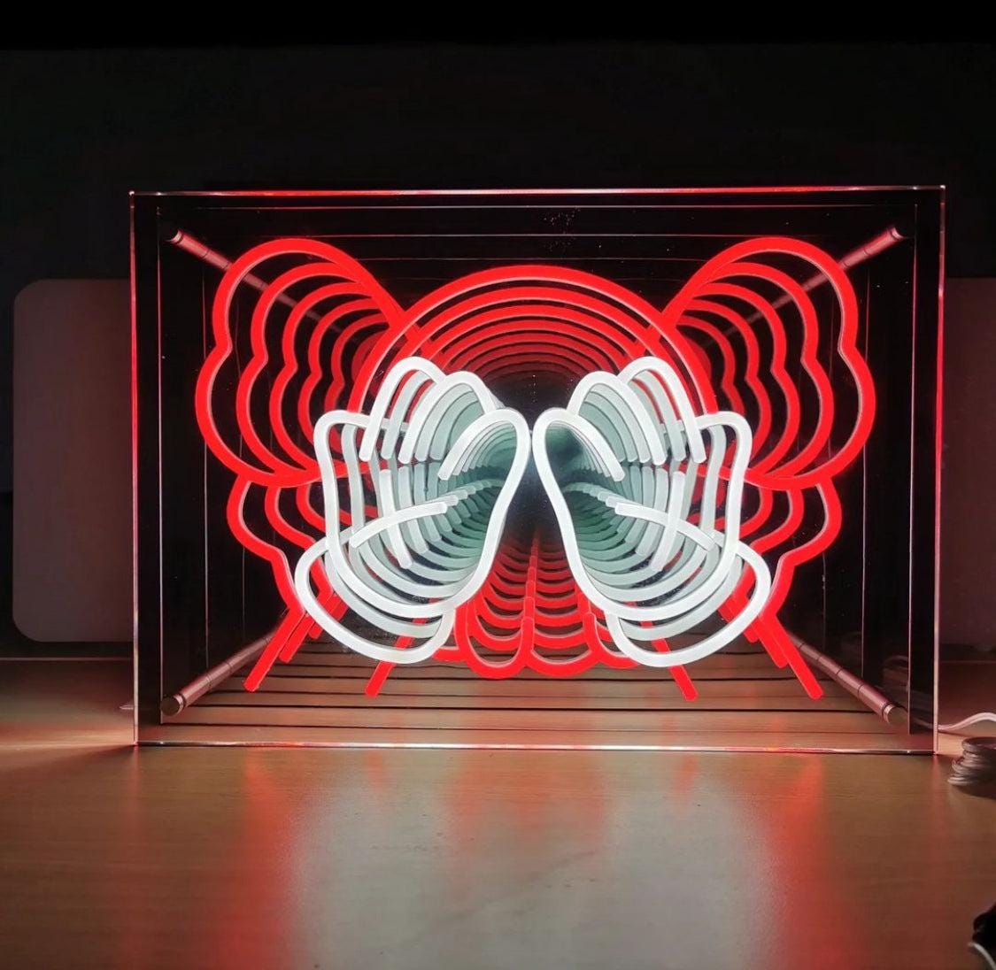 KAWS Infinity Mirror Modern Art Piece Cool Modern Art Art for Home ...