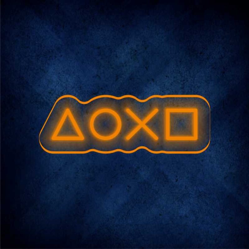 Playstation Icons LED Neon Sign - Etsy
