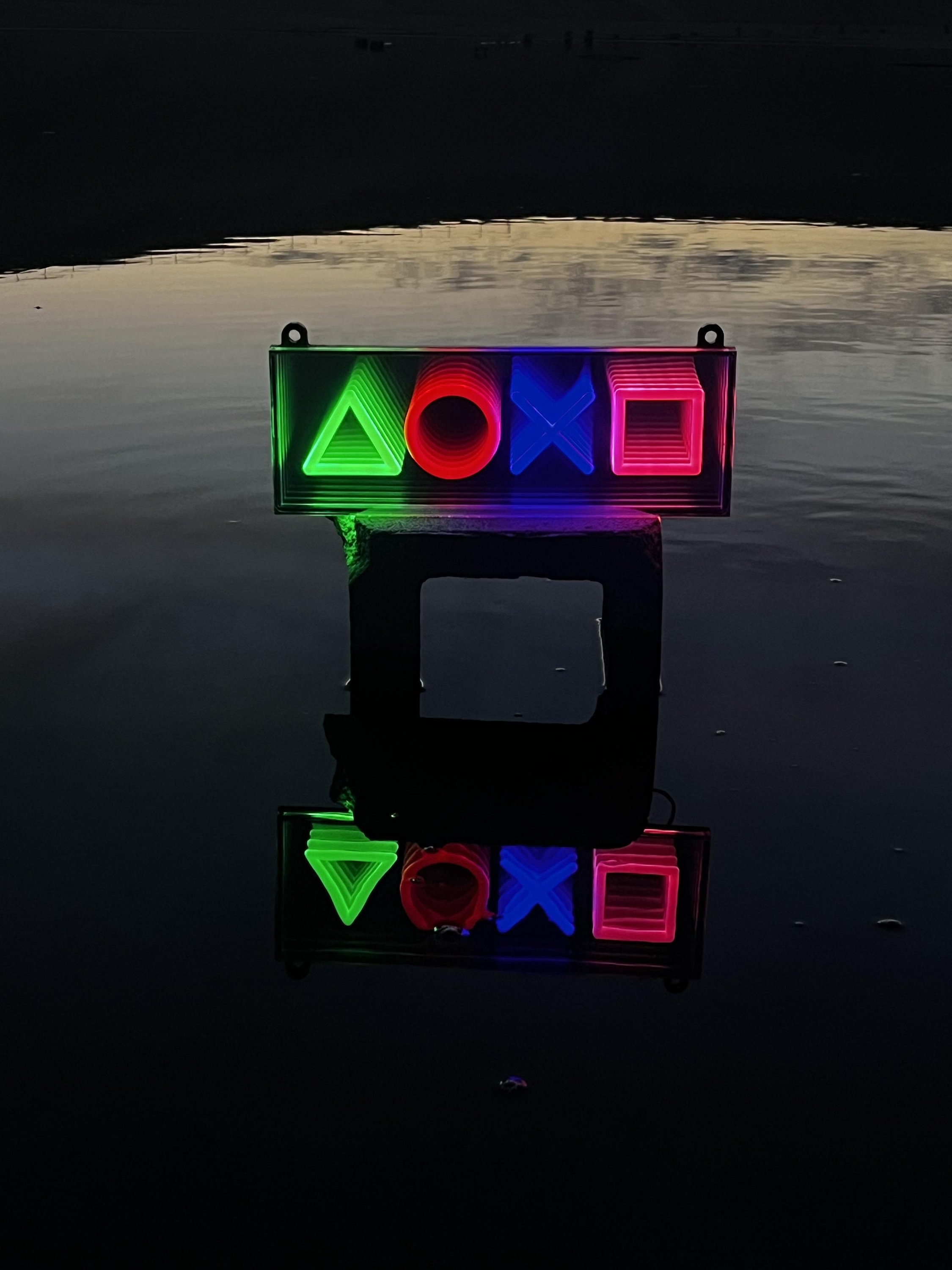 Playstation Icons Infinity Mirror - Etsy