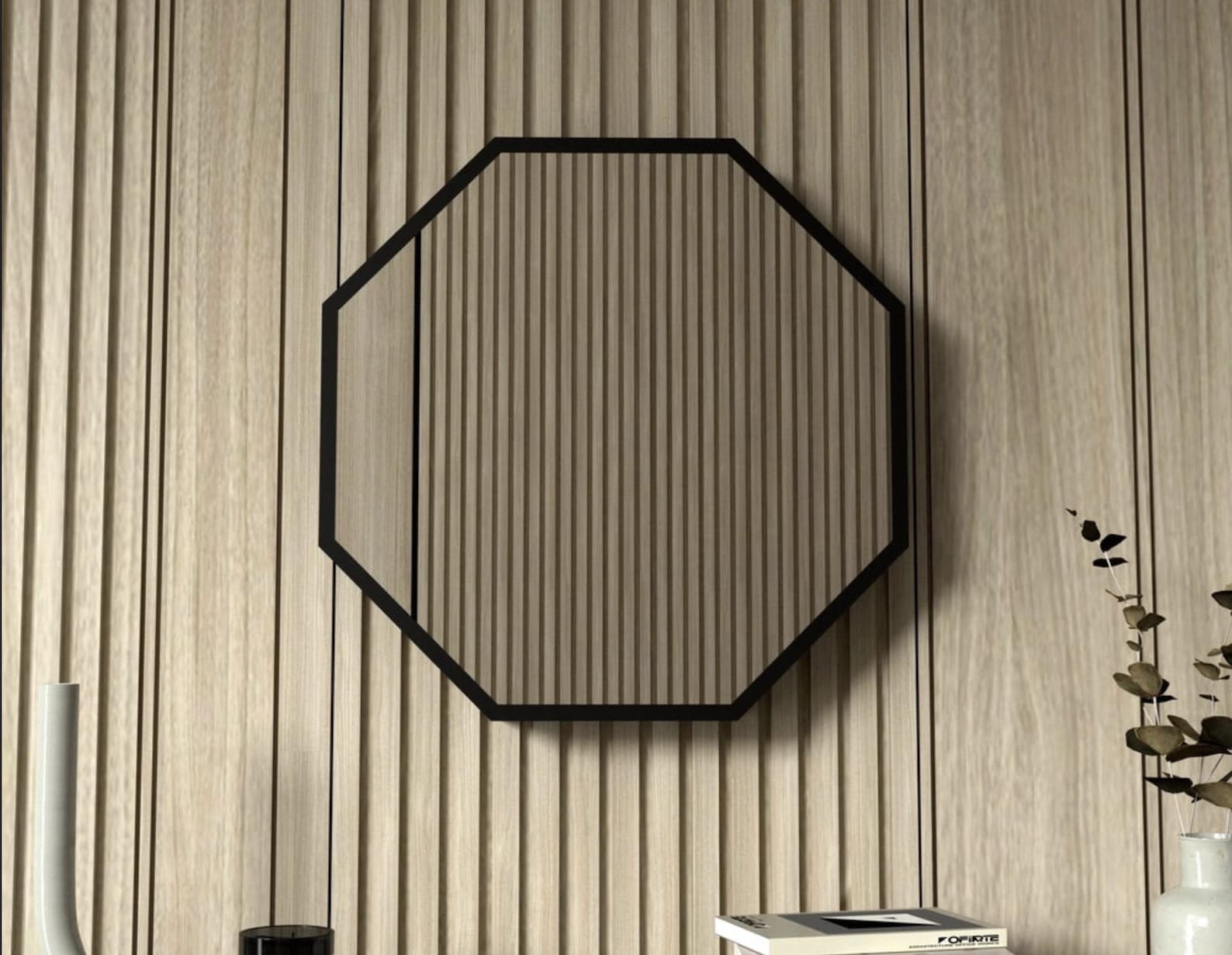 Octagon Infinity Mirror | Custom Color-changing LED Wall Art ...