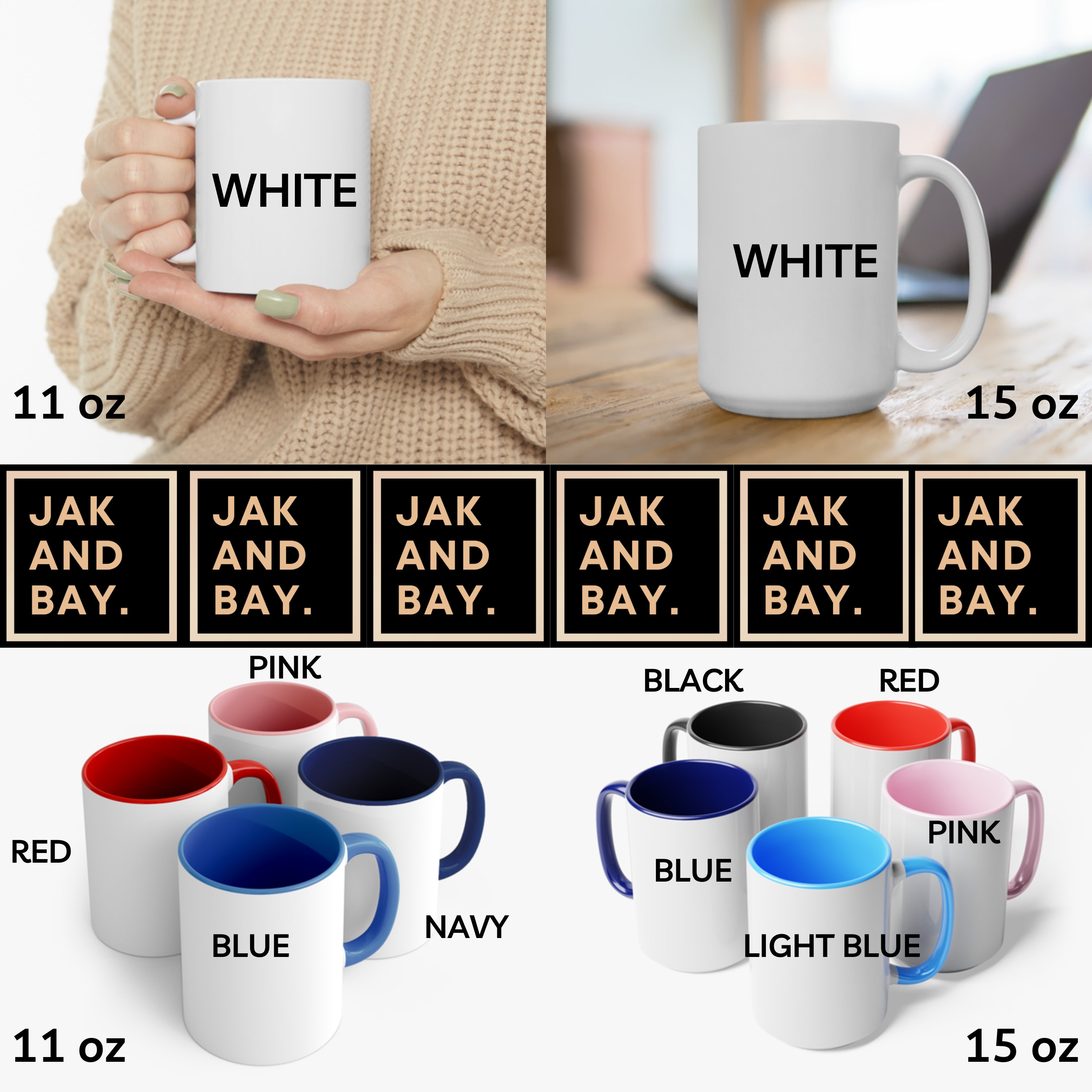 Personalized Mug, Custom Coffee Mug, Valentine's Day Couple Mug, Gift ...