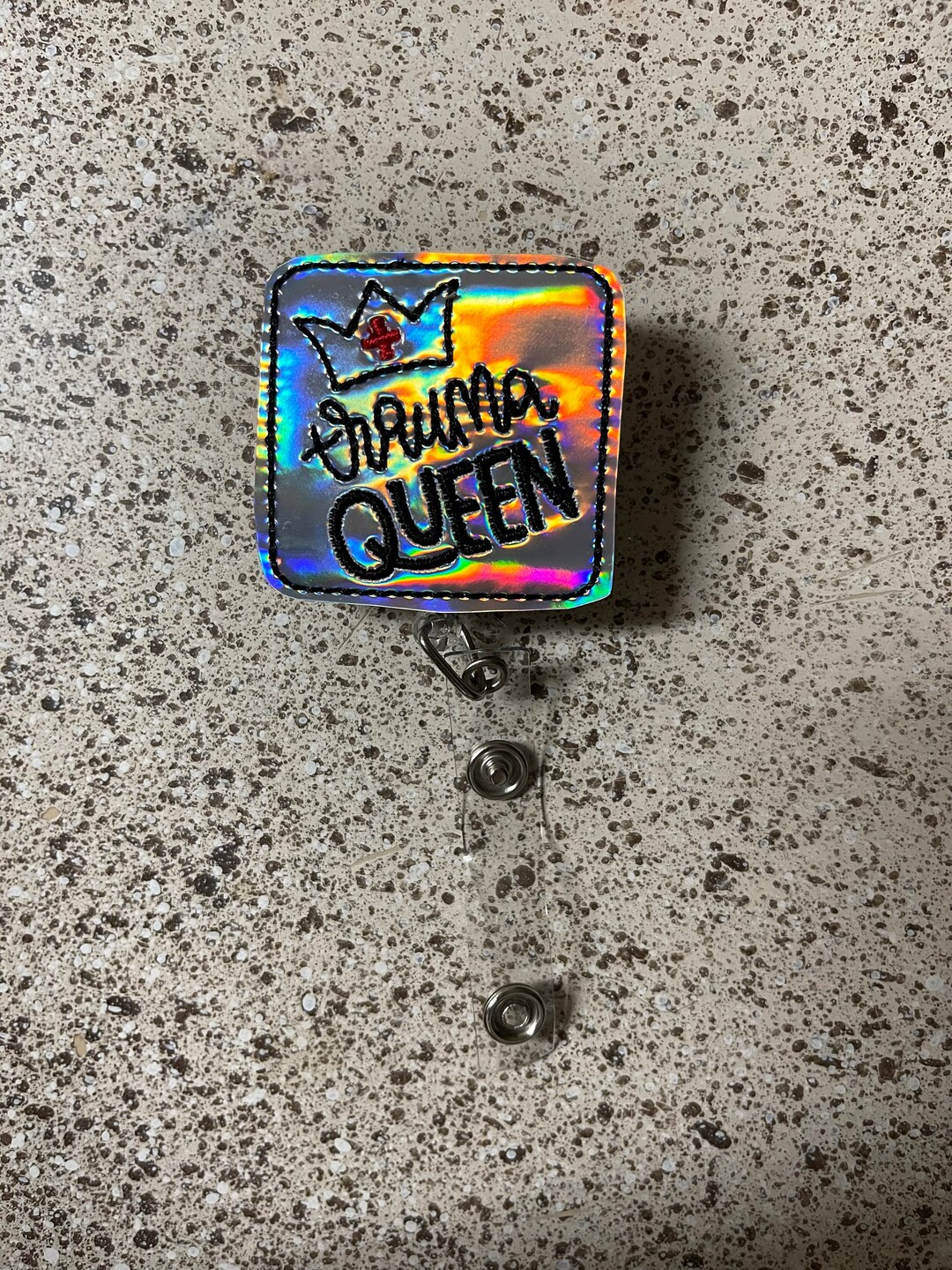 Trauma Queen Badge Reel - Etsy