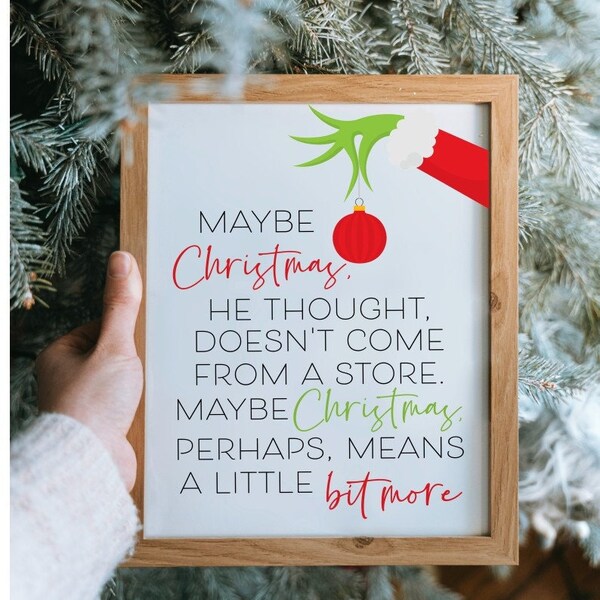 Grinch Sign - Etsy