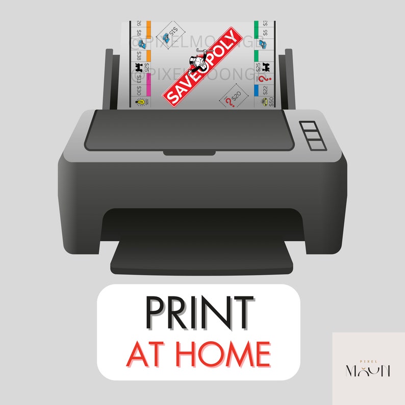 Saveopoly Savings Challenge, A5 Bullet Journal Page, Printable, Savings ...