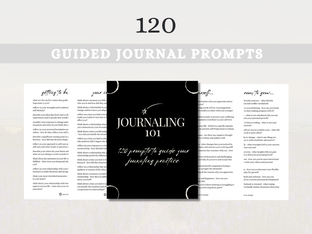 120 Journal Prompts for Mindfulness Exercises Tap Into Your ...