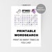 Aphmau Meemeow Wordsearch Activity Printable / Digital Printables ...