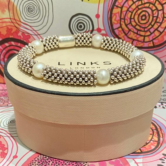 Links of london pearl bracelet store