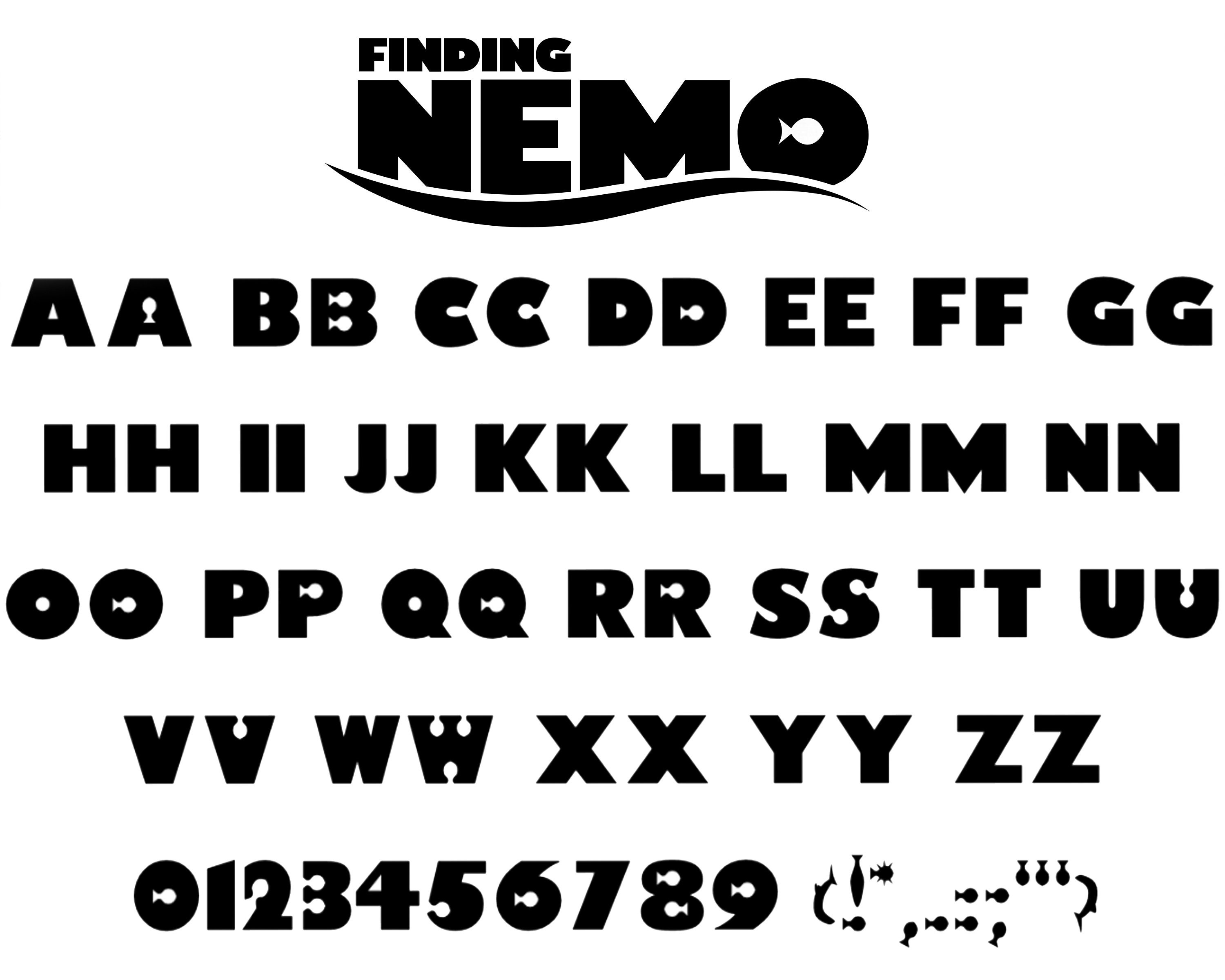 Finding Nemo SVG, Finding Nemo Bundle, Finding Nemo Svg, Finding Nemo ...
