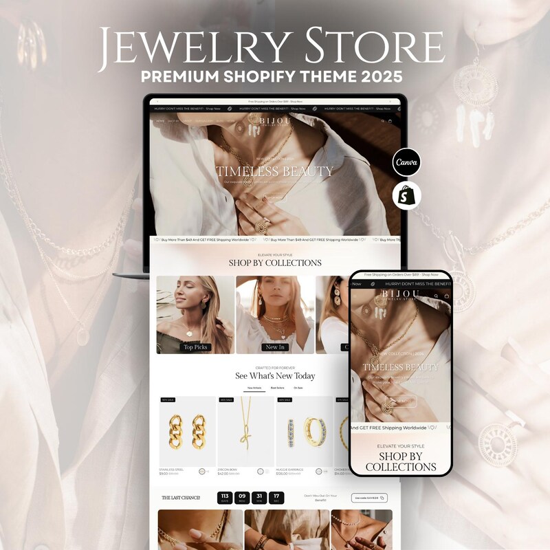 Jewelry Design Website - Etsy UK